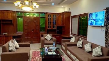 Sala de estar do lobby