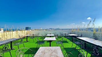 Área externa para banquete