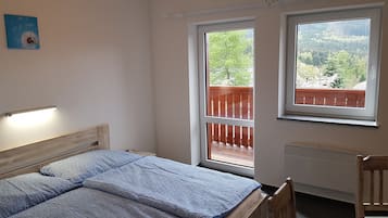 Apartamento Comfort, varanda | 2 quartos, roupa de alta qualidade