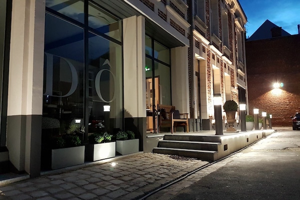 Entrada do alojamento