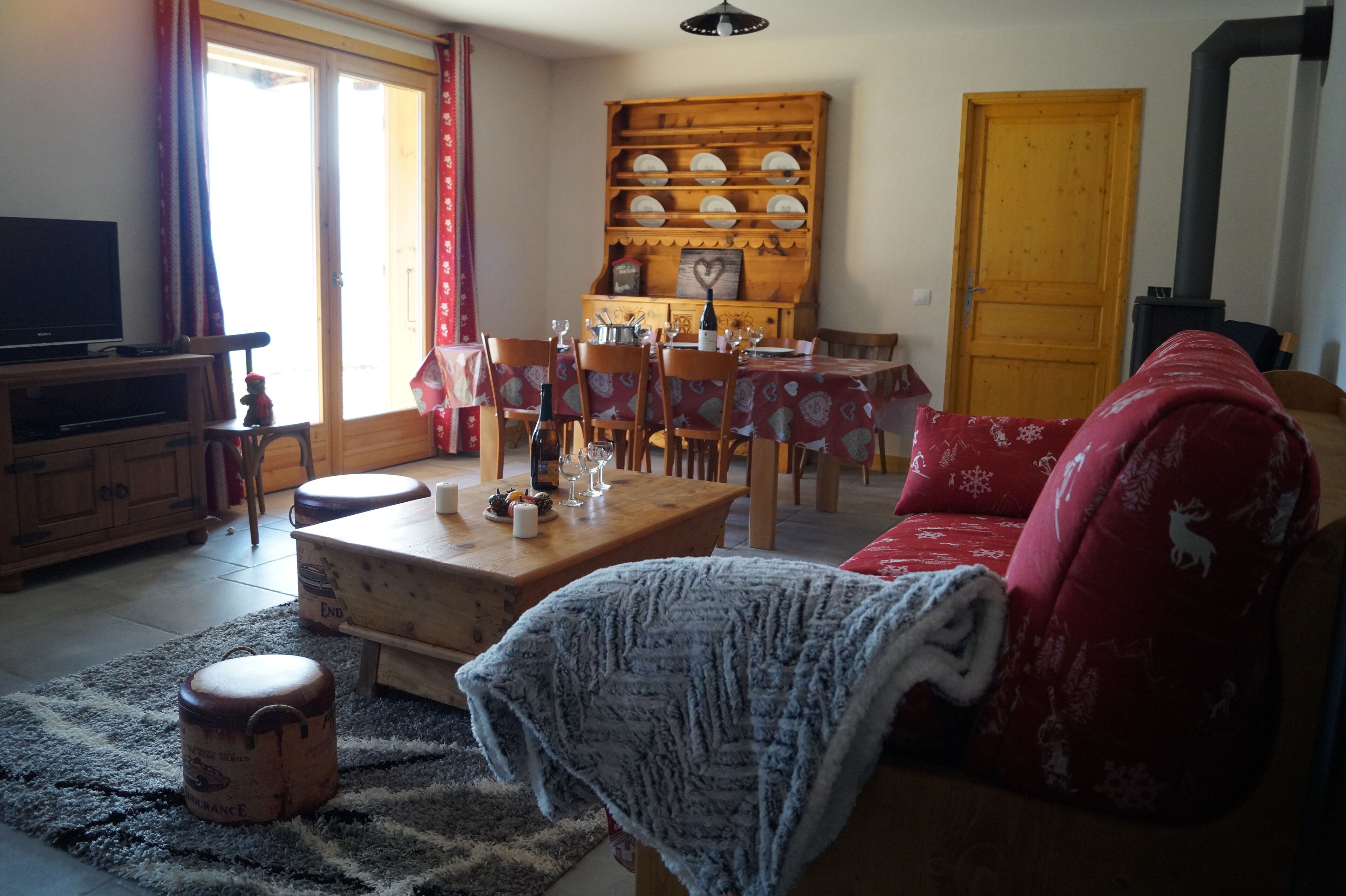 Typical Savoyard Chalet With View Of Mont Blanc - Beaufort, France