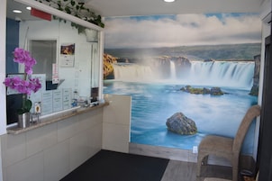 Sala de estar do lobby