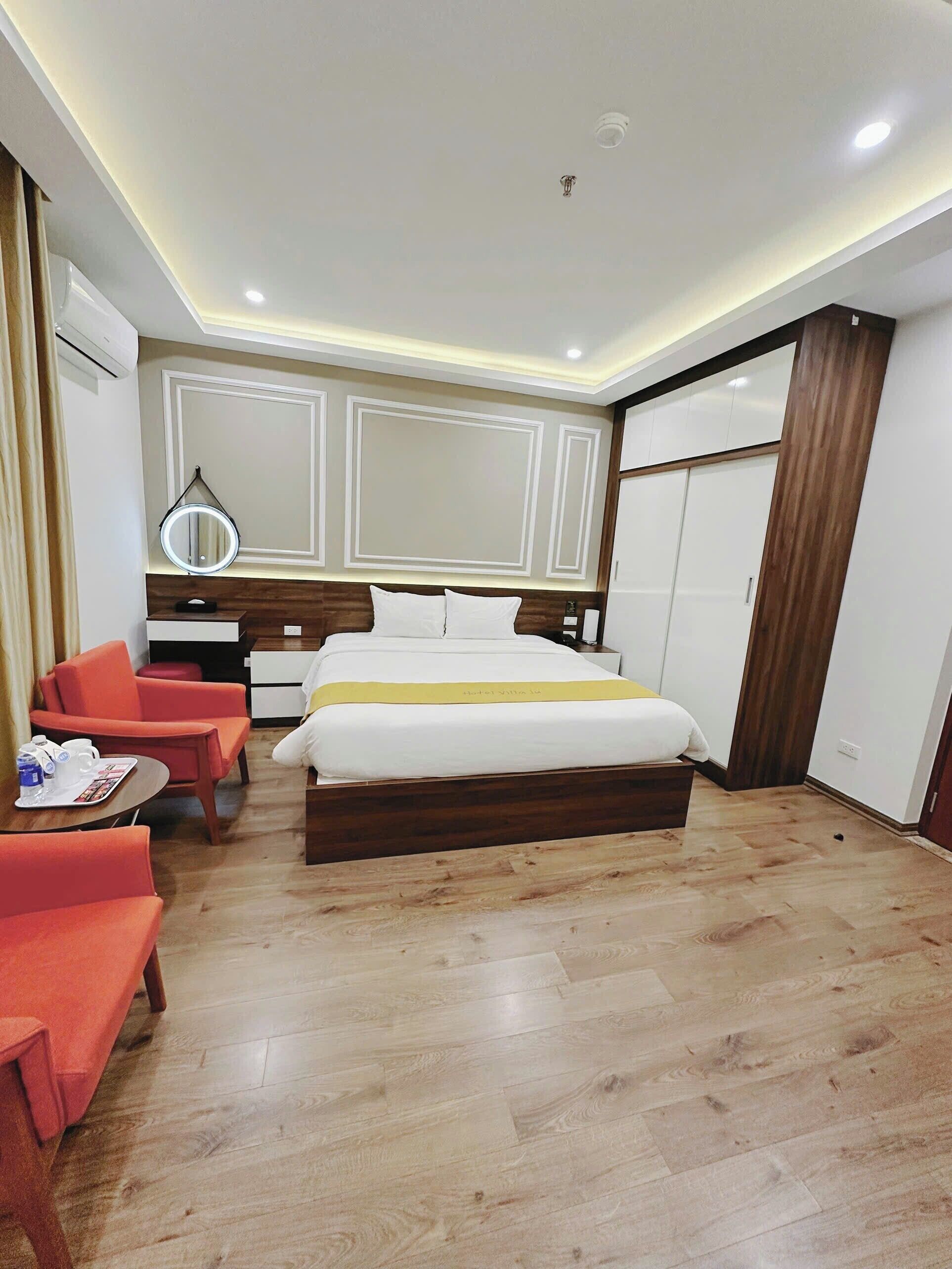 Quarto Superior | Cofre no quarto, cortinas/cortinados opacos, Wi-fi grátis 