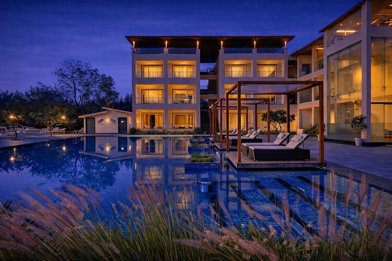 Fachada do alojamento