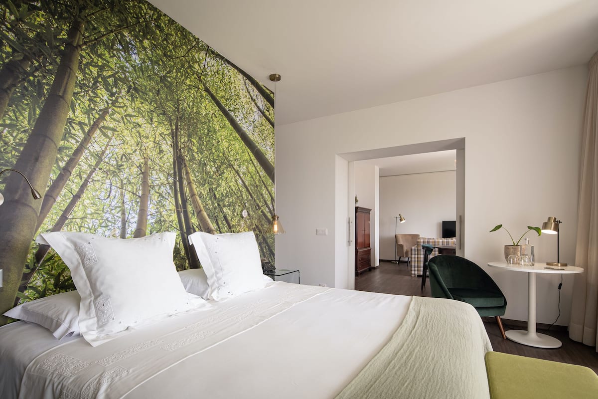 Suíte júnior | 1 quarto, roupas de cama premium