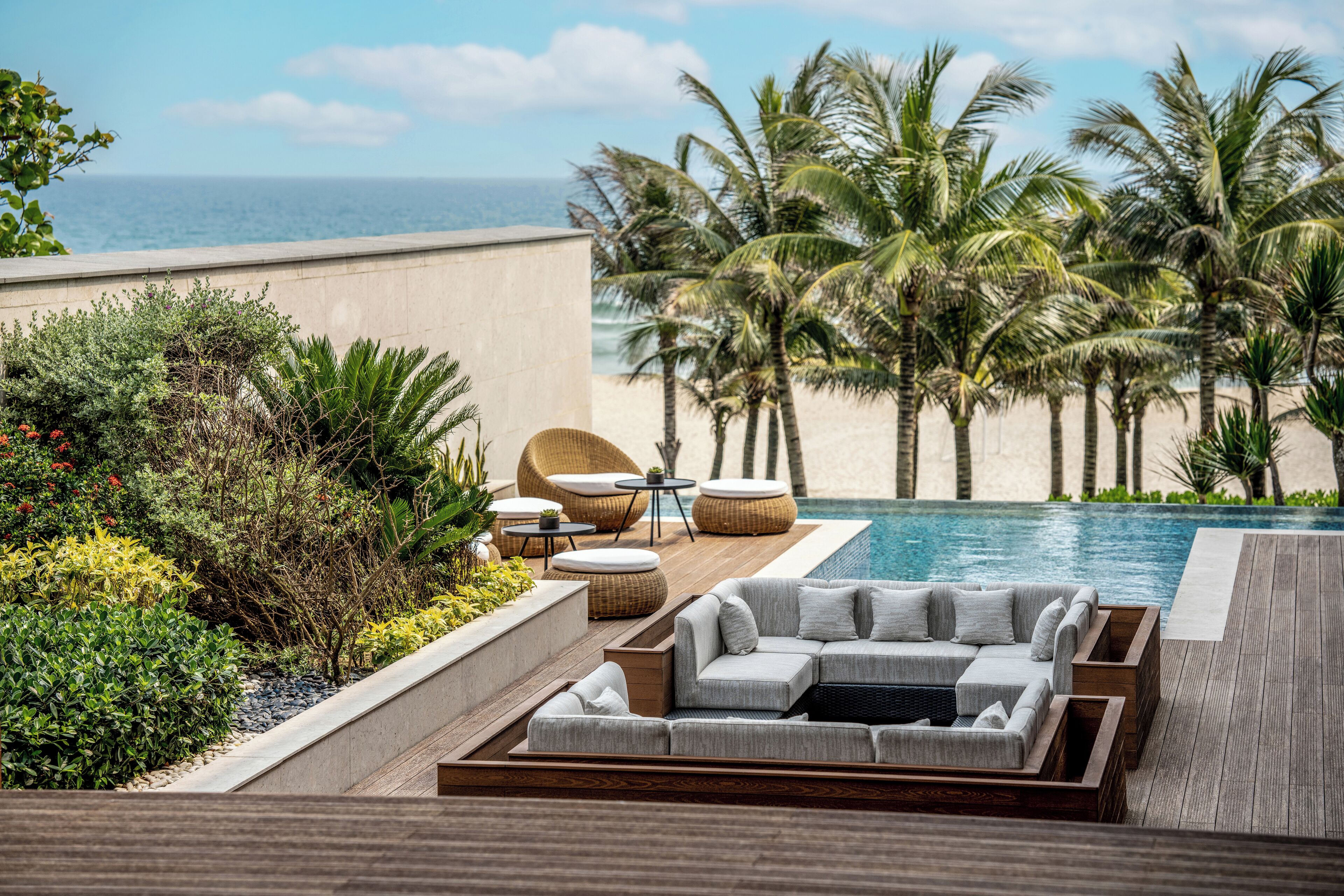 Villa de Luxo, 4 quartos (Beachfront) | Vista para a praia ou o mar