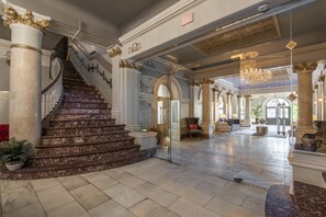 Sala de estar do lobby