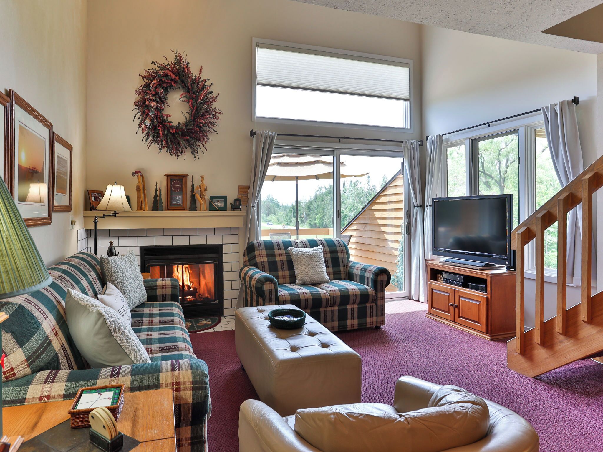 Trout Creek Condo #42 - 3 Bedroom Loft - Harbor Springs, MI