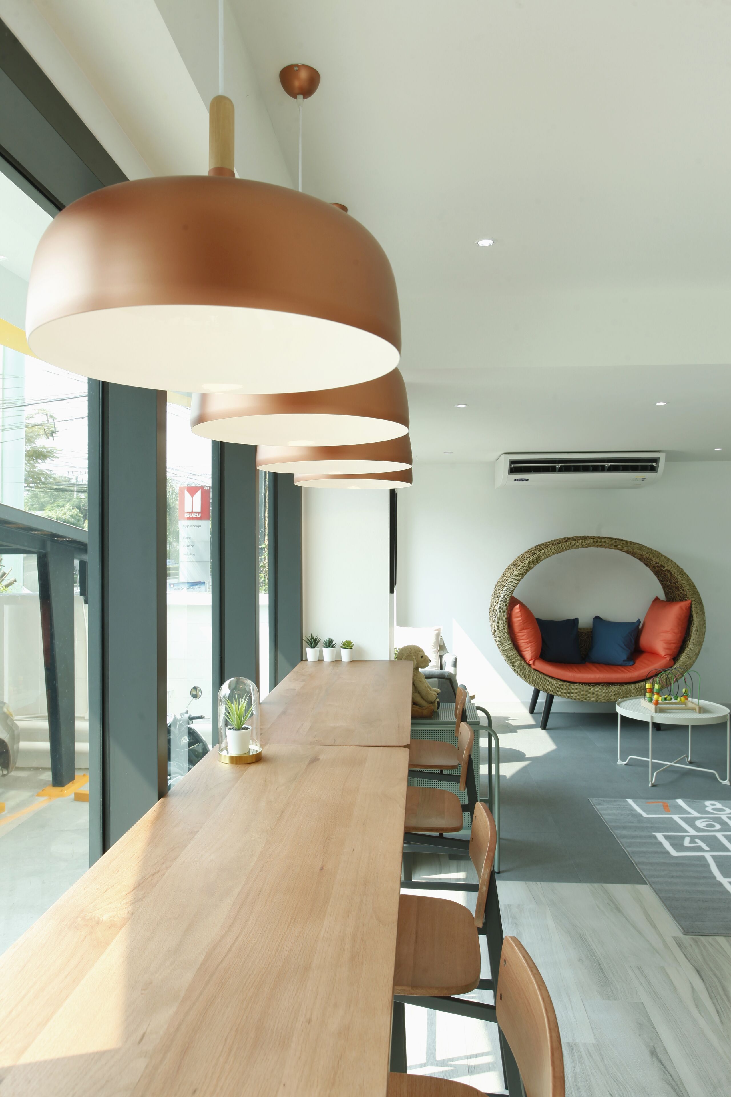 Sala de estar do lobby