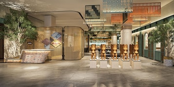 Sala de estar do lobby