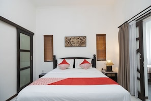 Quarto Duplo Deluxe | Wi-fi grátis, roupa de cama fornecida 