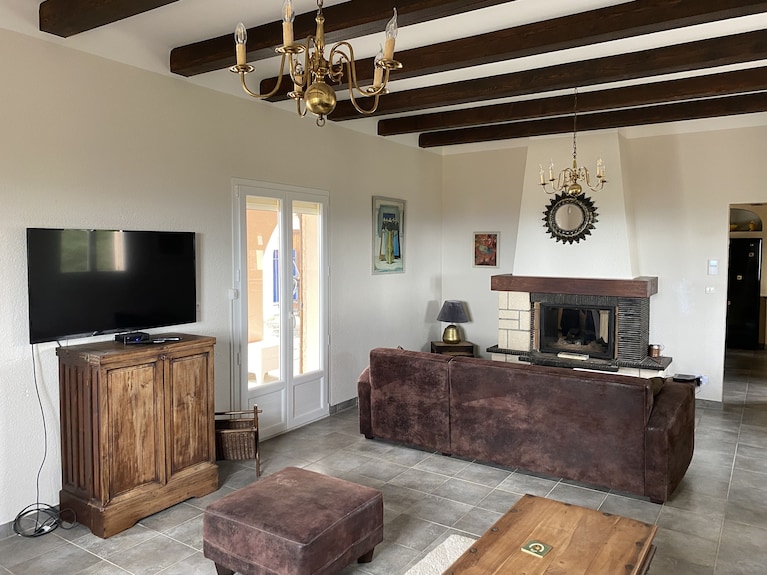 Charmante Villa Individuelle: Serre, Véranda, Terrasses, Grand Jardin & Piscine - Céret