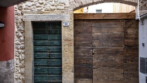 Entrada do alojamento