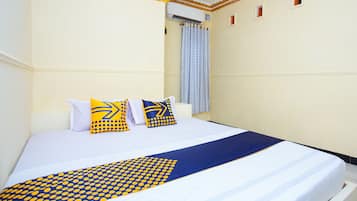 Quarto casal | Wi-Fi de cortesia, roupa de cama