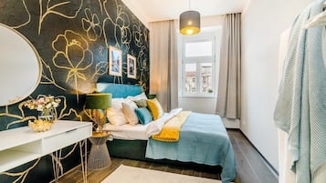 Apartamento conforto | 1 quarto, individualmente decorados, individualmente mobiliados