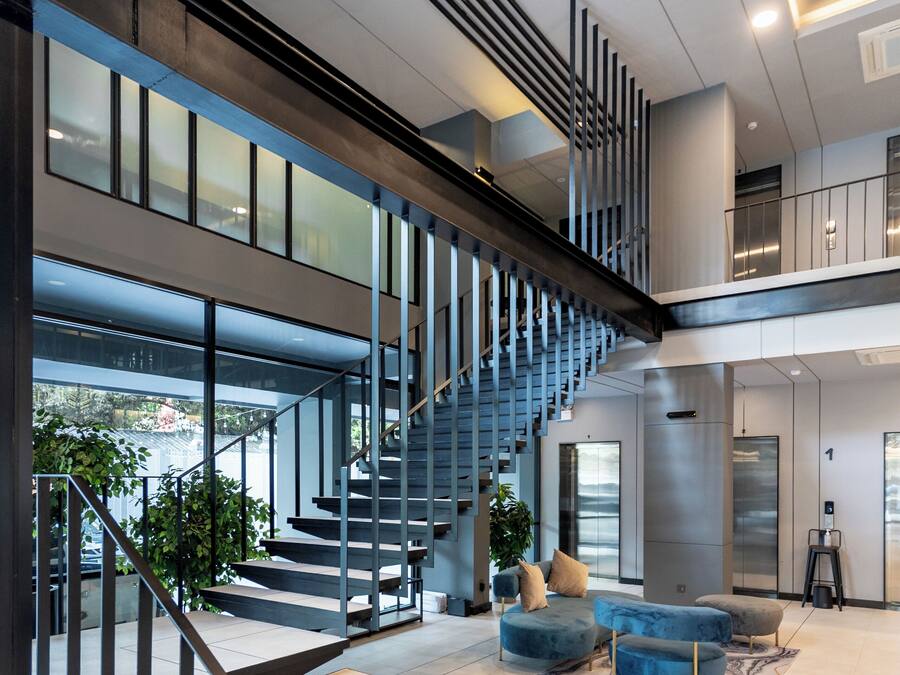 Sala de estar do lobby