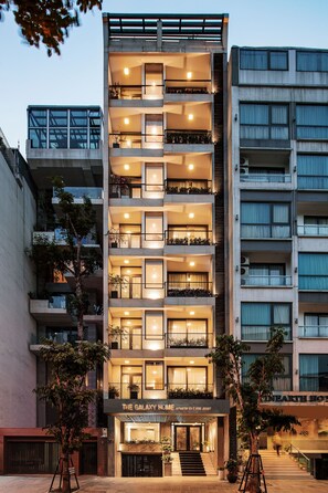 Vista para a cidade desde o alojamento