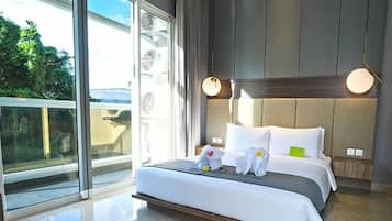Suite Empresarial, 2 quartos | 1 quarto, cofre no quarto, com decoração personalizada, Wi-fi grátis