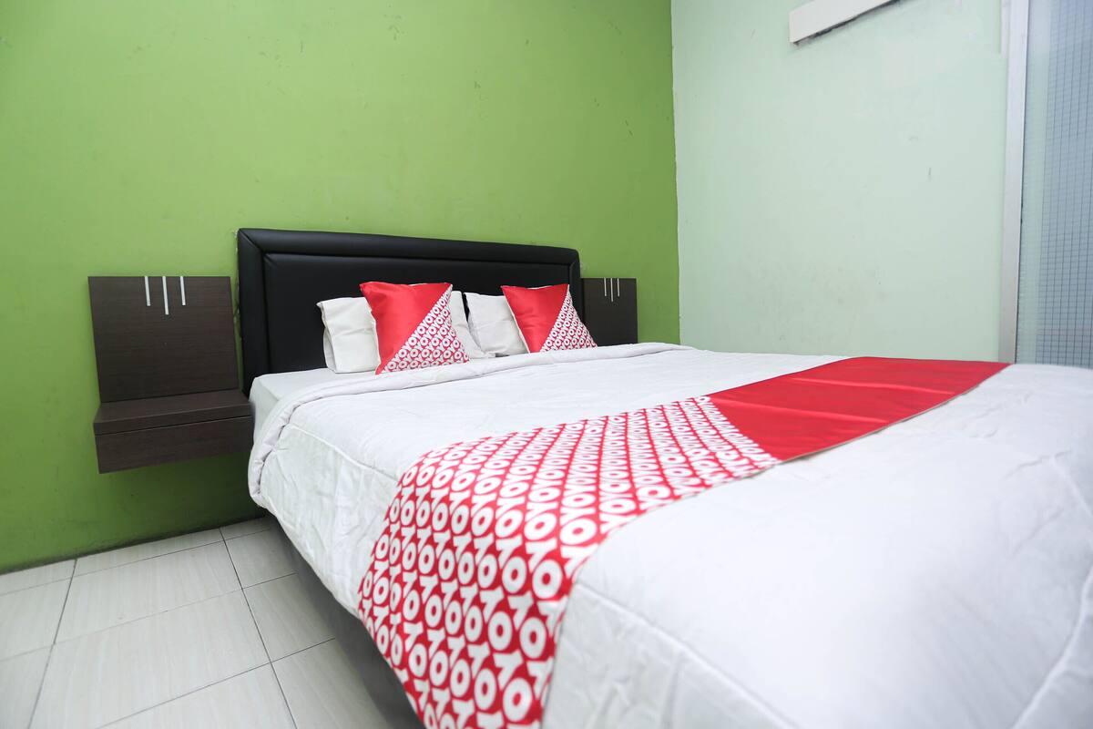 Quarto Duplo Deluxe | Wi-fi grátis, roupa de cama fornecida