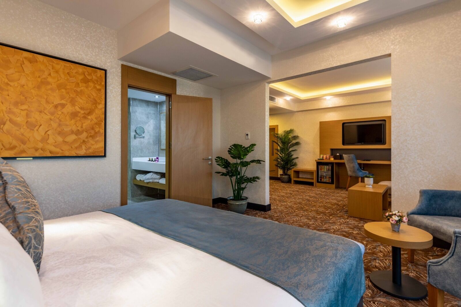 Suite | Cofre no quarto, com decoração personalizada 