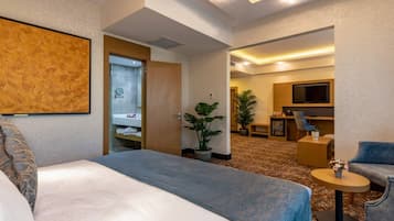Suite | Cofre no quarto, com decoração personalizada