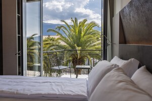 Quarto, 1 cama king-size | Varanda