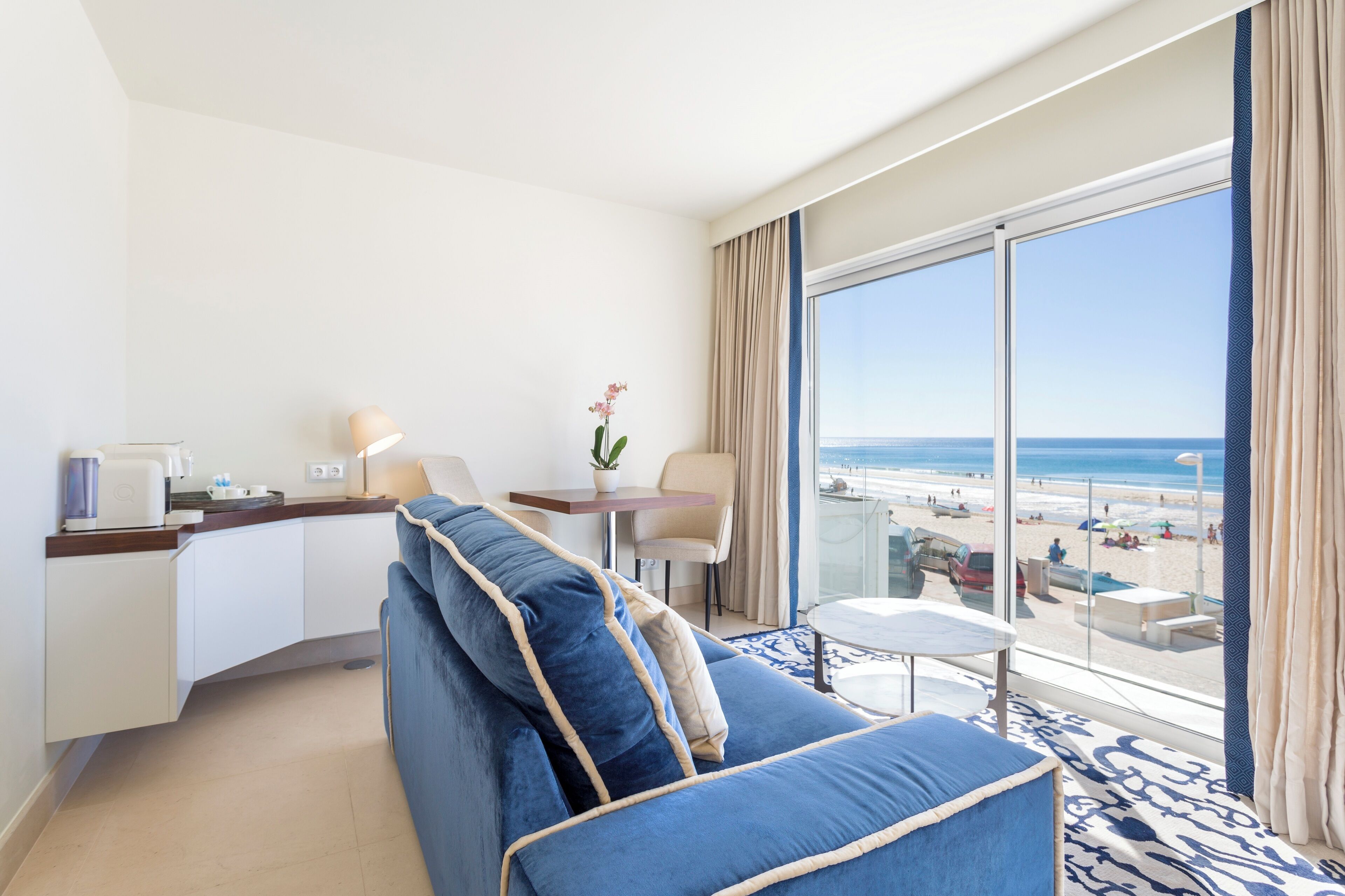 Casa de Férias, 2 quartos, vista para o oceano, junto à praia | 2 quartos, roupa de alta qualidade, secretária 