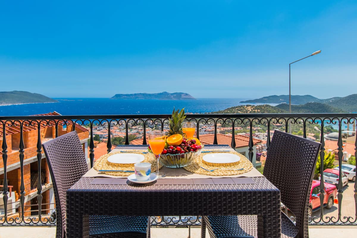 Suite Standard, 1 cama de casal e sofá-cama, varanda, vista para o mar | Vista do quarto