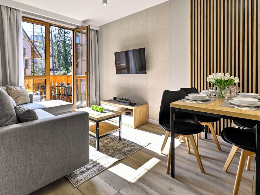 Apartament (3E/16) | Sala de estar | TV de ecrã plano