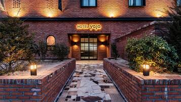 Entrada do alojamento