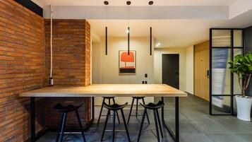 Sala de estar do lobby