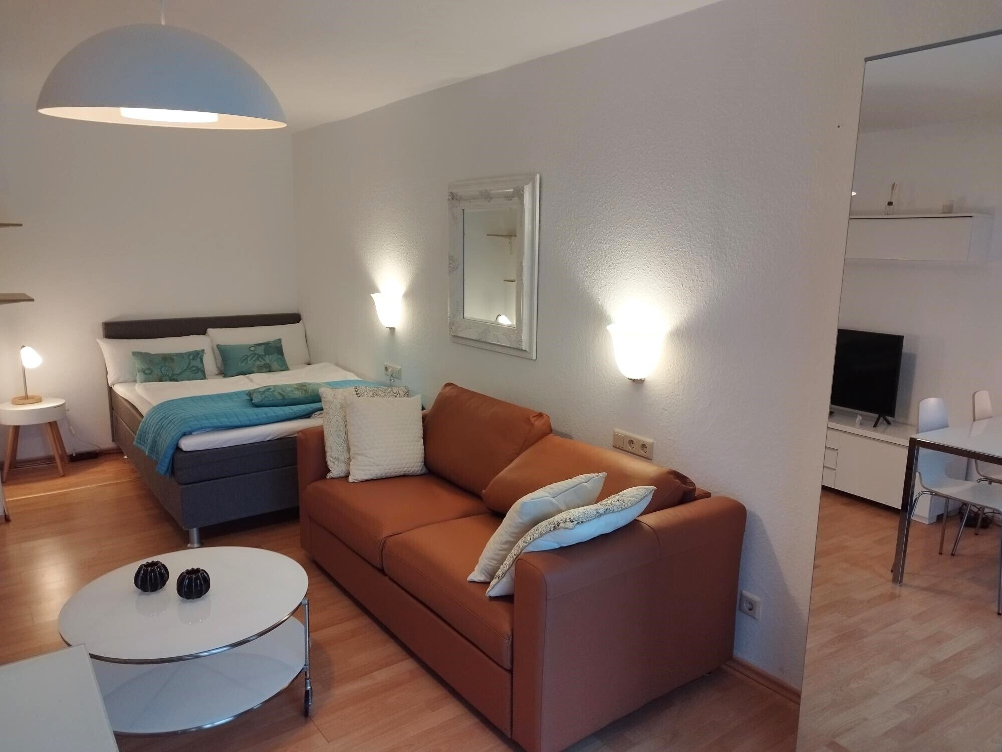 Schönes 1-zimmer-appartement Im Kurgebiet - Balkon, Wlan, Tv, Innenstadtnah - Bad Kreuznach