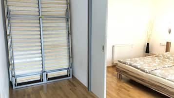 Apartamento Comfort, varanda | 2 quartos, secretária, secretária adequada para computadores portáteis
