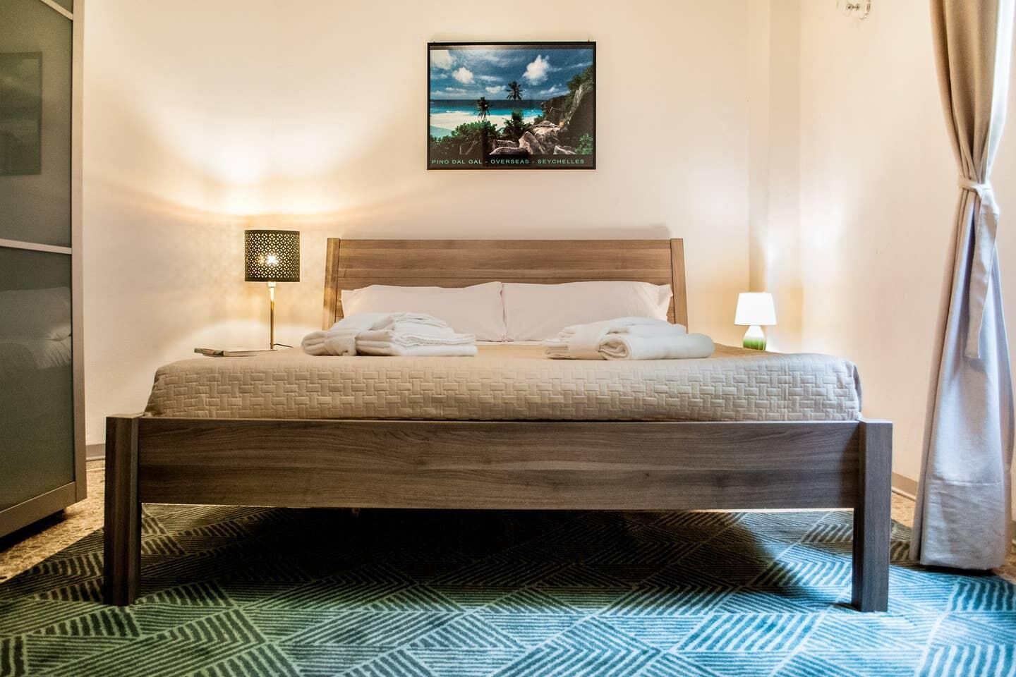 Apartamento, 1 quarto | 1 quarto, Wi-fi grátis, roupa de cama fornecida 