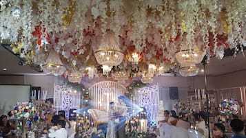 Área interna para casamento