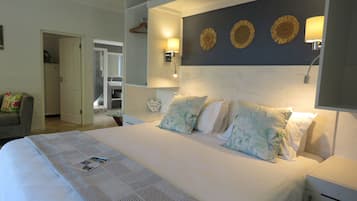 Quarto Deluxe | 2 quartos, roupa de alta qualidade, cofre no quarto