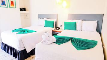 Quarto Duplo | Wi-fi grátis, roupa de cama fornecida