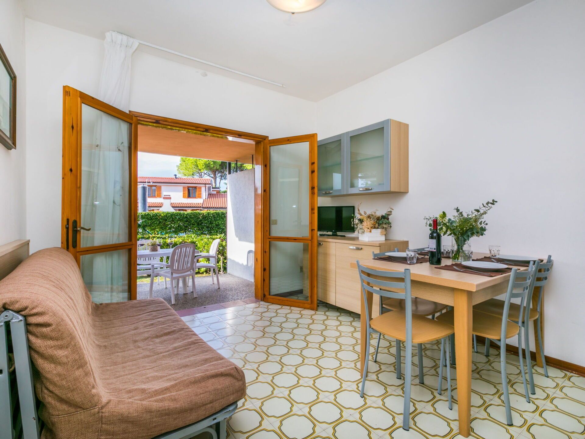 Beautiful Apartment For 5 People With A/c, Pool, Wifi, Tv And Terrace - Bibione