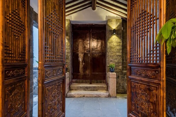 Entrada (vista interior)