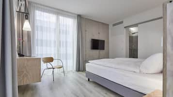 Suíte, sacada | 1 quarto, cofres nos quartos, escrivaninha