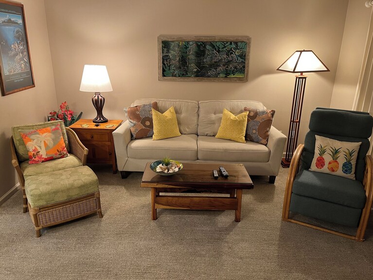 Luxurious One Bedroom, Two Bath Condo In South Kihei; Sleeps 4 - Maui, HI