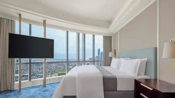 Suíte club, 1 cama King, para não fumantes | Lounge | Serve almoço, jantar e happy hour
