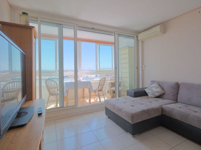 Agréable Appartement Pour 4 Personnes Avec Wifi, Climatisation, Tv Et Balcon - Plage d'Olonne-sur-Mer