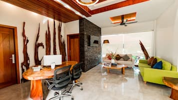 Sala de estar do lobby