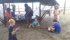 Área de recreio para crianças (coberta)