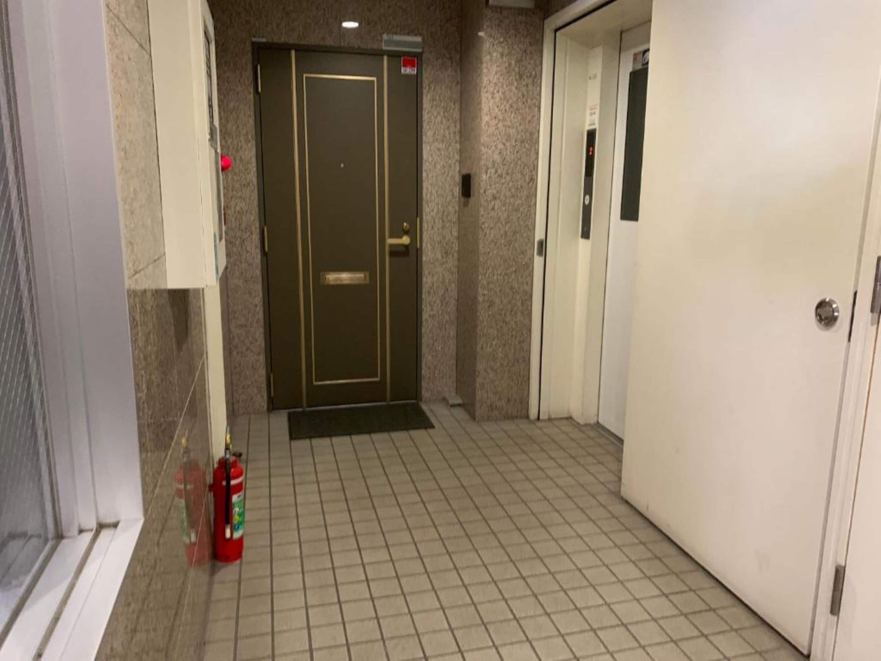 Entrada do alojamento