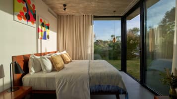 Vila exclusiva, 3 quartos | Roupas de cama premium, frigobar, cofres nos quartos