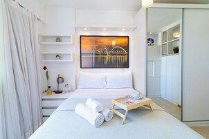 Apartamento standard (588809) | Wi-Fi de cortesia, roupa de cama