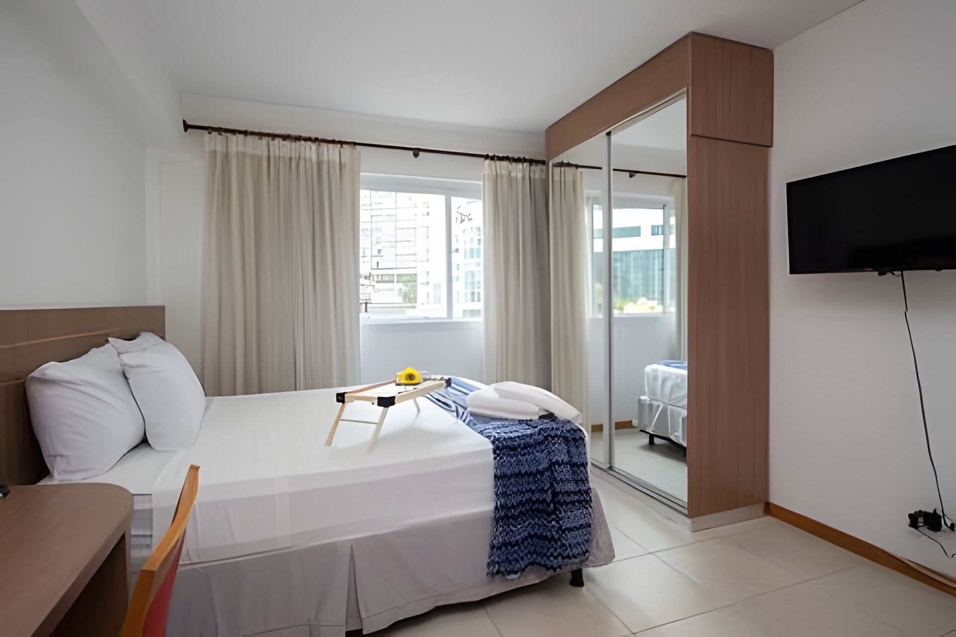 Apartamento Básico | Wi-fi grátis, roupa de cama fornecida 
