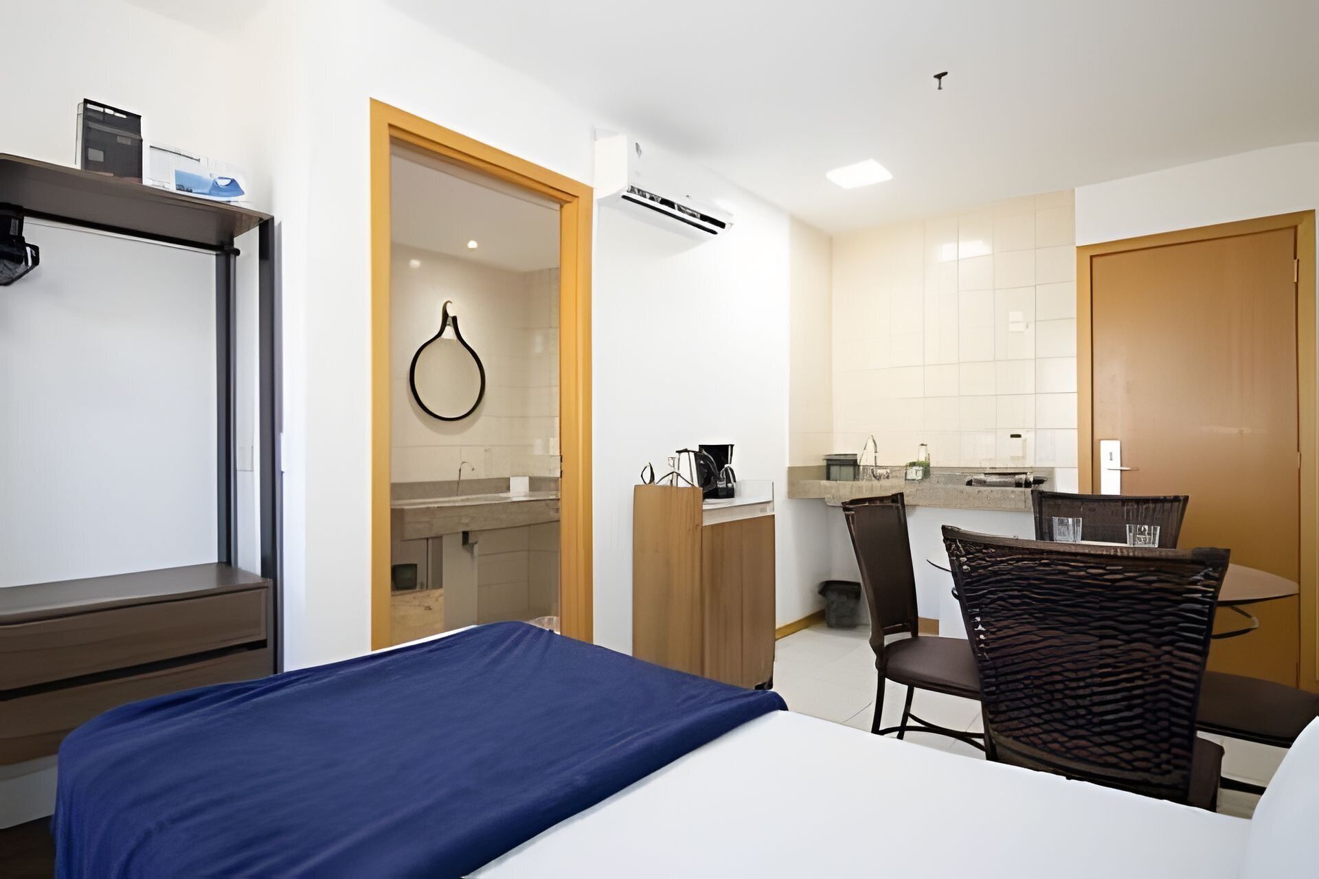 Apartamento | 1 quarto, secretária, secretária adequada para computadores portáteis 